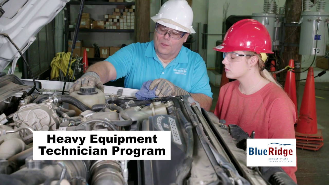 Blue Ridge CTC Heavy Equipment Technician Program - YouTube
