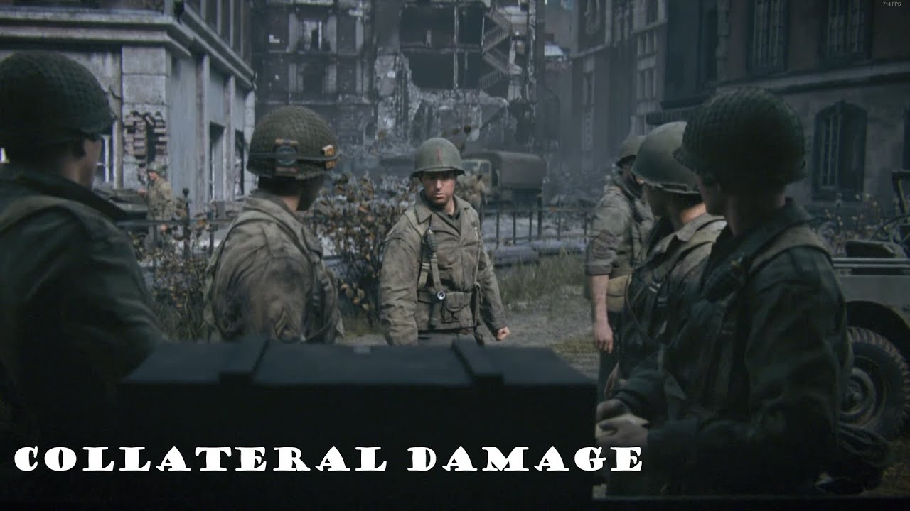 Collateral Damage | #COD WWII: Campaign | Full Playthrough - YouTube