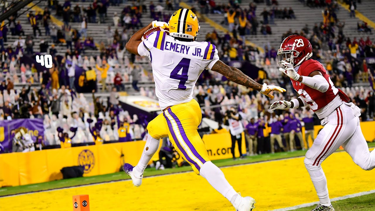 LSU RB John Emery Jr. Official Sophomore Year Highlights - YouTube