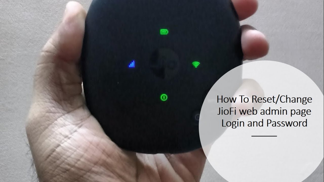 How To Change JioFi 4 Admin Page Login Details Web Configuration how-to-change-jiofi-4-admin-page-login-details-web-configuration