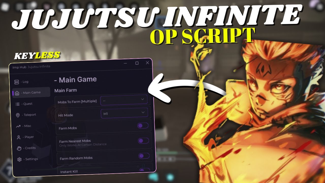 *NEW* Jujutsu Infinite Script | Pastebin 2025 - YouTube