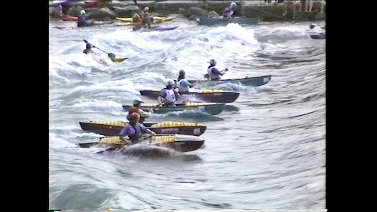 White water Rodeo Reuss 1995 in Bremgarten - YouTube