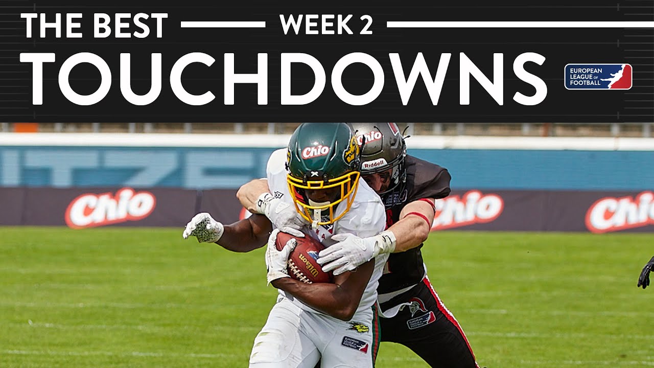 The Best Touchdowns of Week 2 | European League of Football 2021 - YouTube