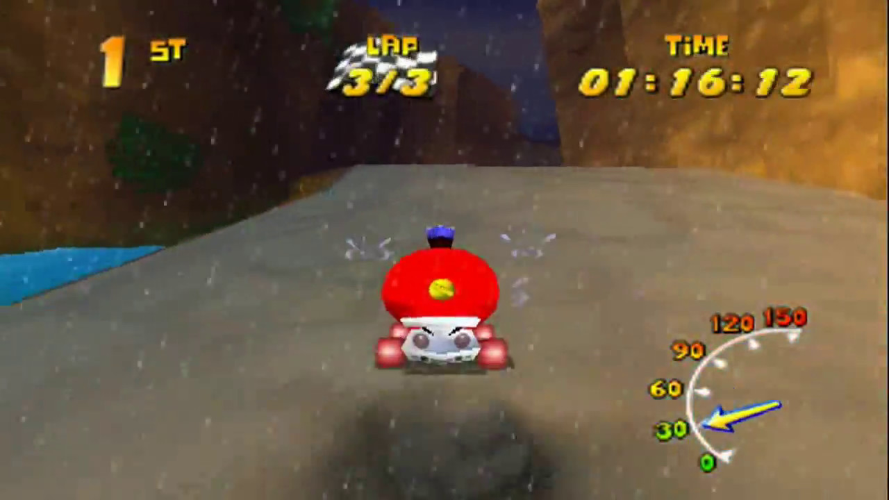 Diddy Kong Racing - Wizpig Race as T.T. [Purple Boosts] - YouTube