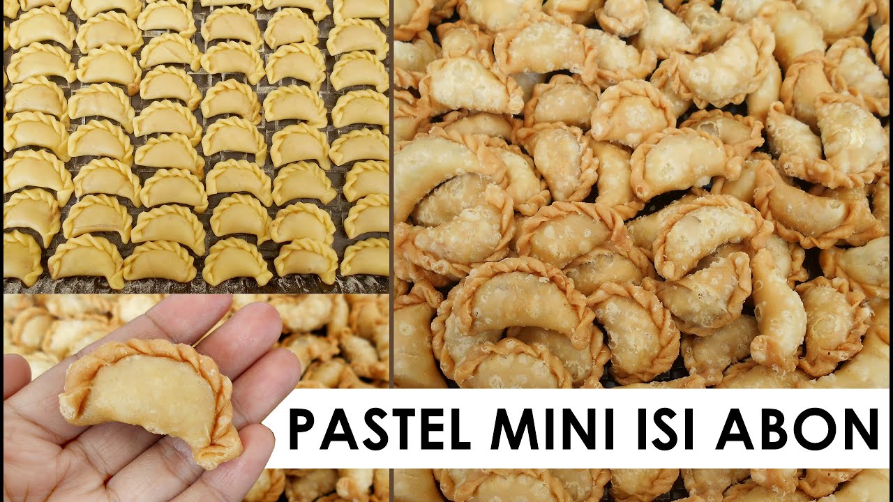 RESEP PASTEL KERING ISI ABON - RENYAH BANGET! - YouTube