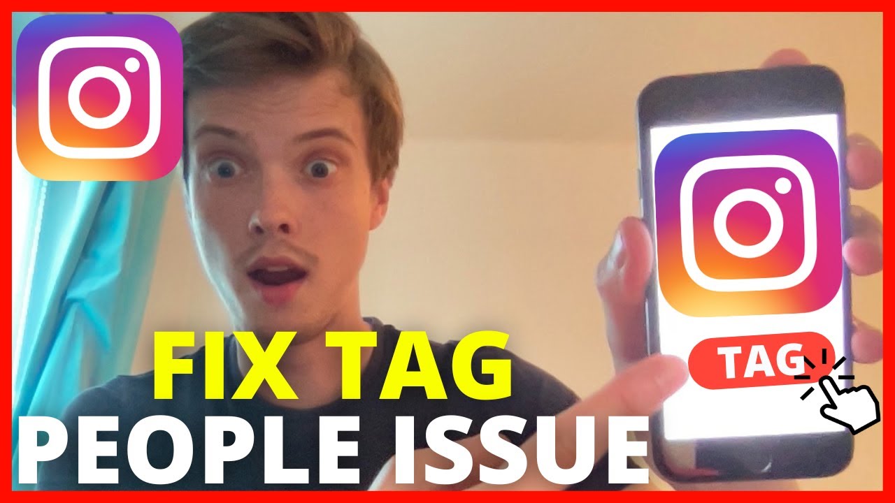 How To Fix Instagram Tag People Problem - YouTube