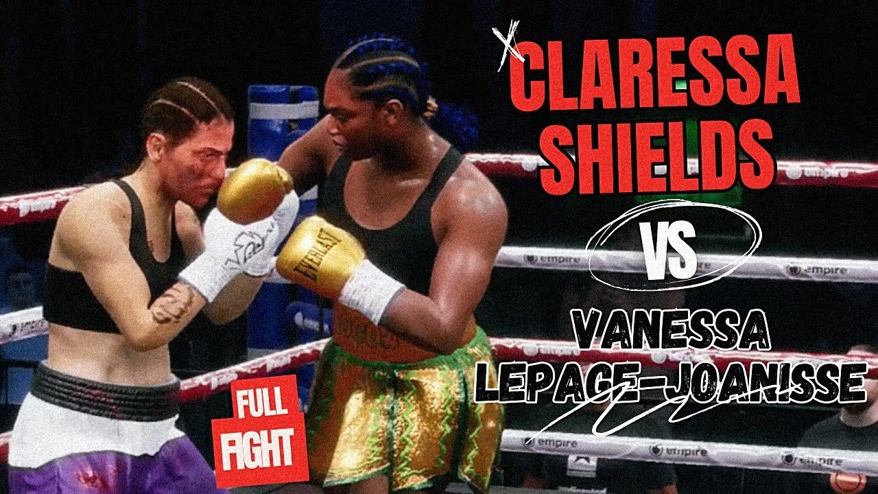 Claressa Shields vs Vanessa Lepage Joanisse FULL FIGHT: July 27, 2024 ...