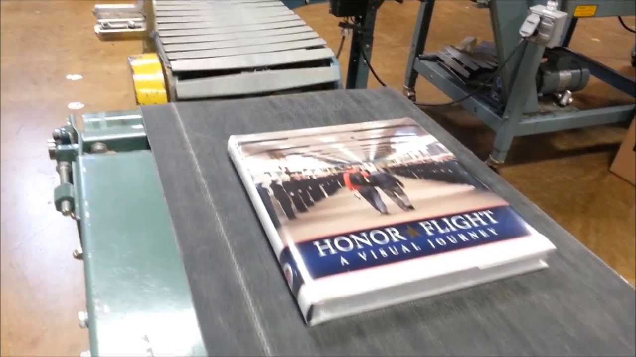 Honor Flight book printing at Quad Graphics - YouTube