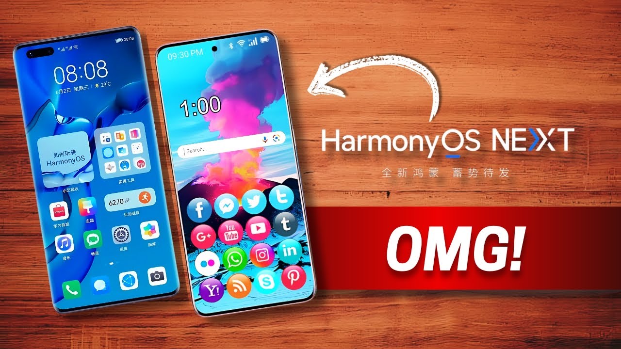 Huawei Harmony OS NEXT - OMG THIS IS CRAZY! - YouTube