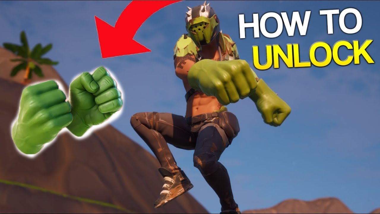 How to get FREE HULK SMASHER PICKAXE in Fortnite - YouTube