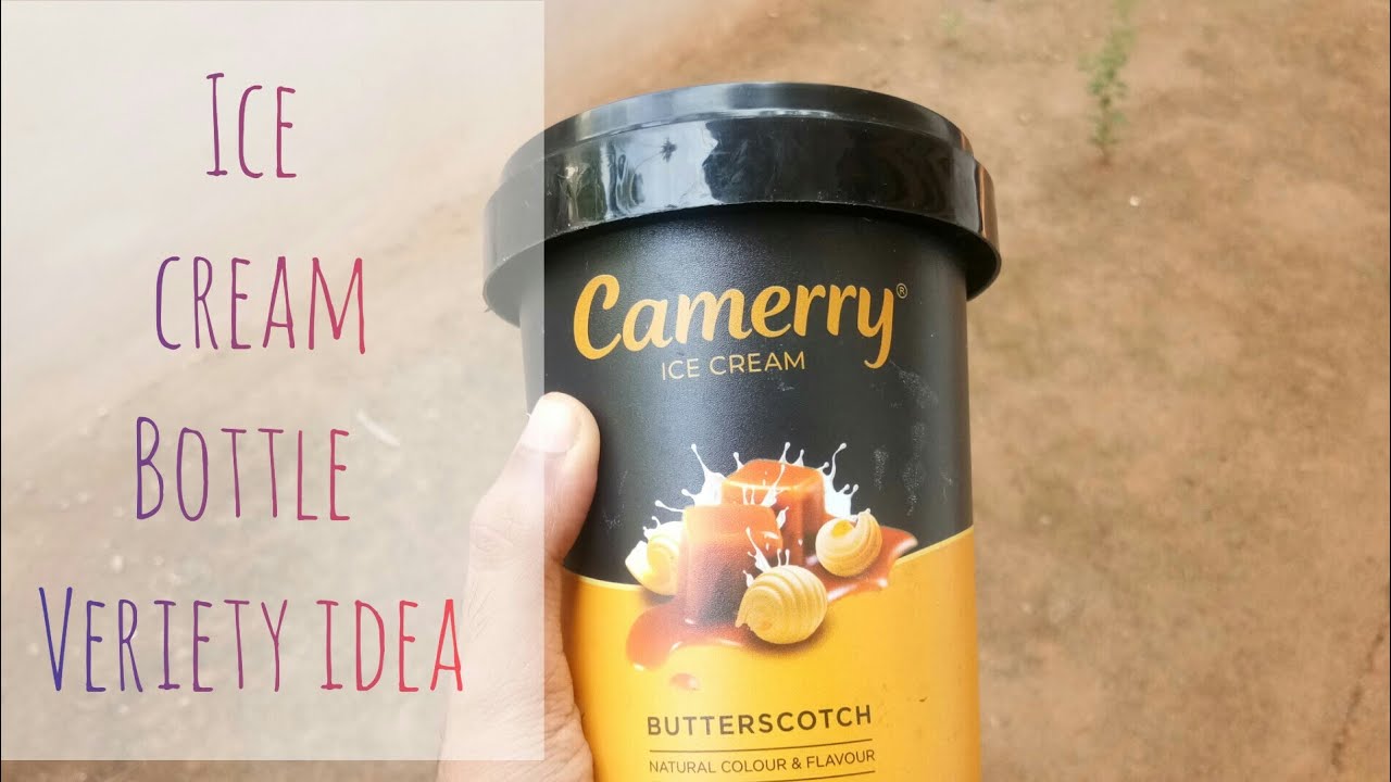 ice cream bottle new idea|ice cream bottle craft|best out of waste ...