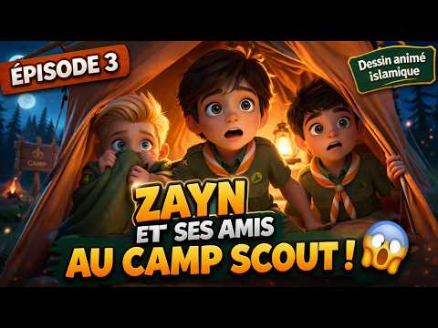 Épisode 3: Zayn au camp scout 🏕️ | Dessin animé islamique