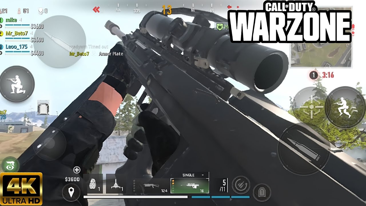 WARZONE MOBILE SEASON 3 GRAPHICS smooth Gameplay - YouTube