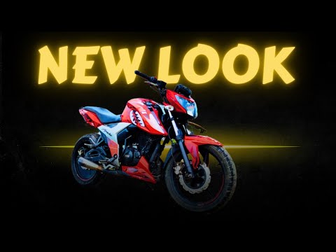 Apache RTR 160 4v Modified complete - YouTube