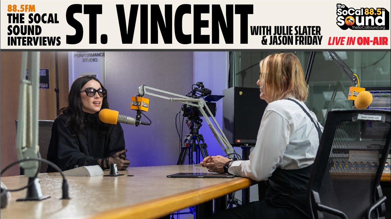 St. Vincent Interview with Julie Slater & Jason Friday on 88.5FM The ...