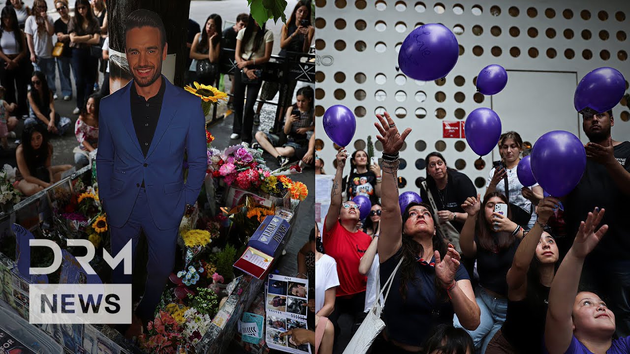 One Direction Star Liam Payne’s Fans Pay Tribute at Memorial Site on ...