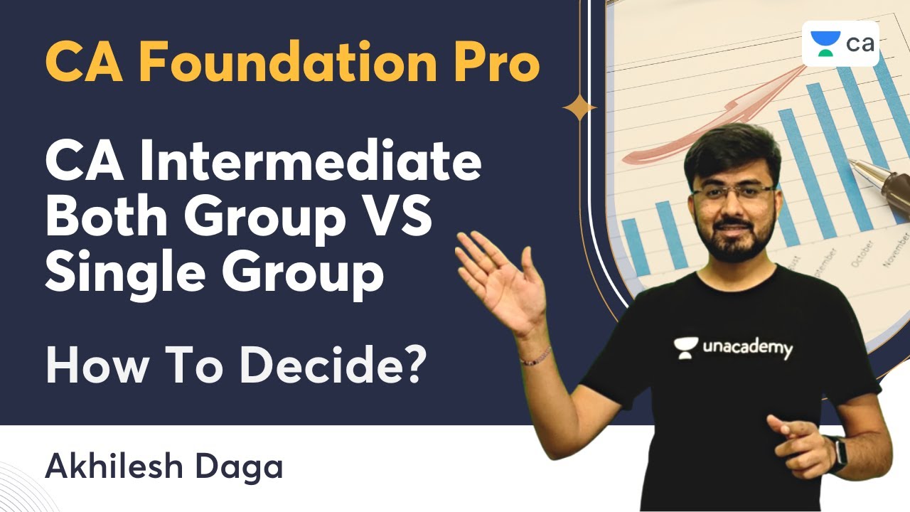 CA Intermediate Both Group Vs Single Group | How To Decide? | 10 Min Video | Akhilesh Daga - YouTube