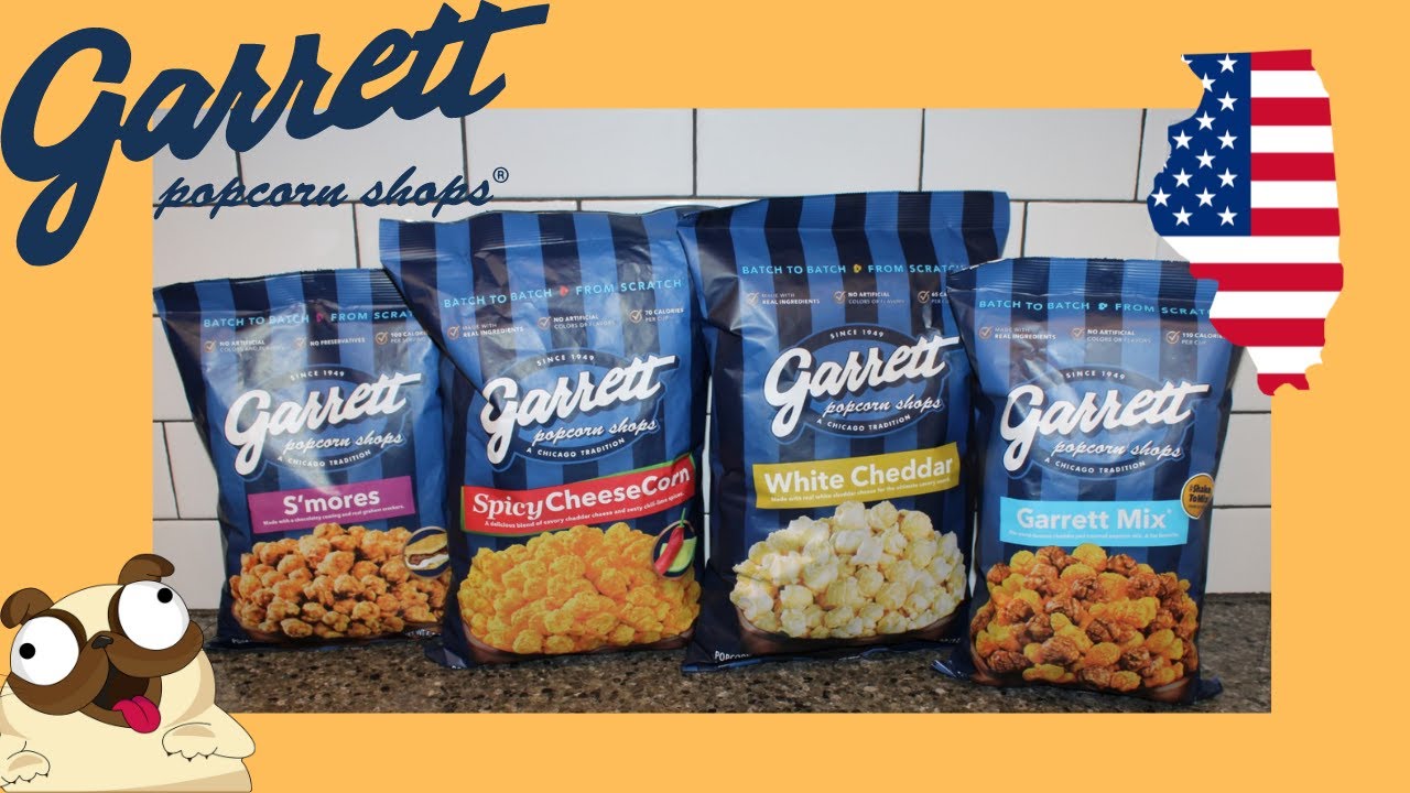 Garrett Popcorn: S’mores, Spicy CheeseCorn, White Cheddar & Garrett Mix ...