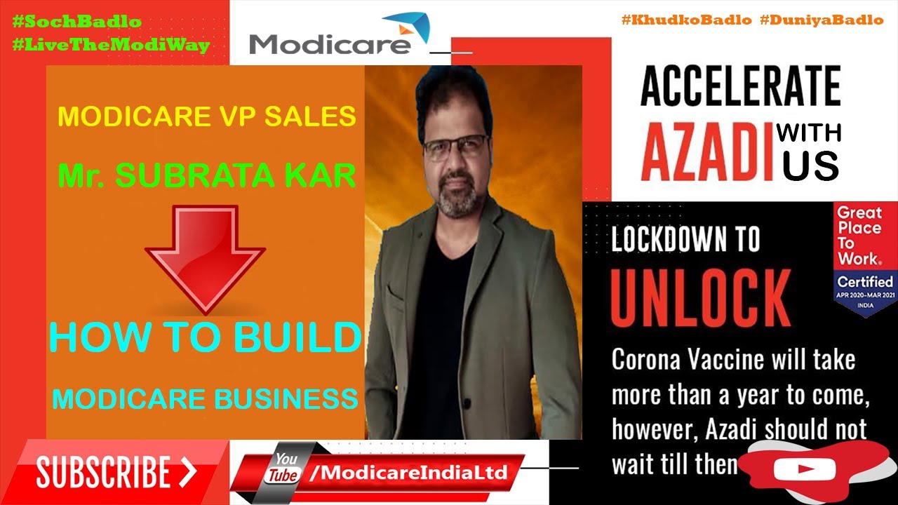 Modicare Presents HOW TO BUILD Modicare Business | Nicely Explained by ...