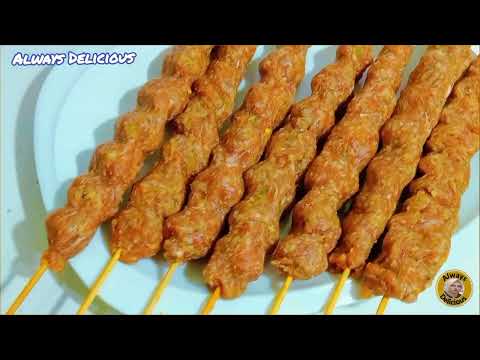 Restaurant Style Seekh Kabab Recipe / How to Make Kabab In pan/Qeema Kabab/ Sheekh kabab Recipe