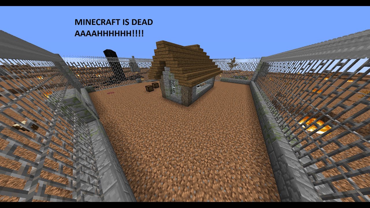 Minecraft is dead AHHHH (Last Days of Humanity) - YouTube