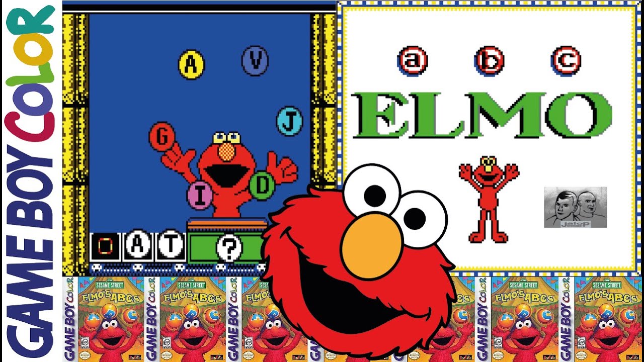 Sesame Street: Elmo's ABCs Game Boy Color - C&M Playthrough - YouTube