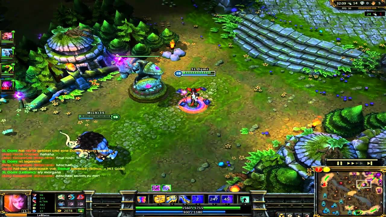 League Of Legends Match 1 (Part3/3) - YouTube