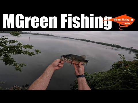Bank fishing at cook pond Fall River Massachusetts - YouTube