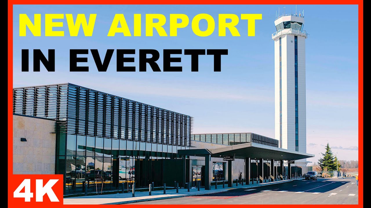 New Passenger Airport in the Belly of Everett Washington - Paine Field ...