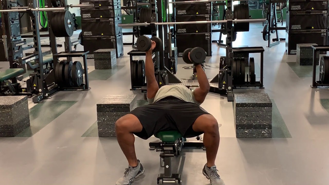 DB Alt. Neutral Bench Press - YouTube