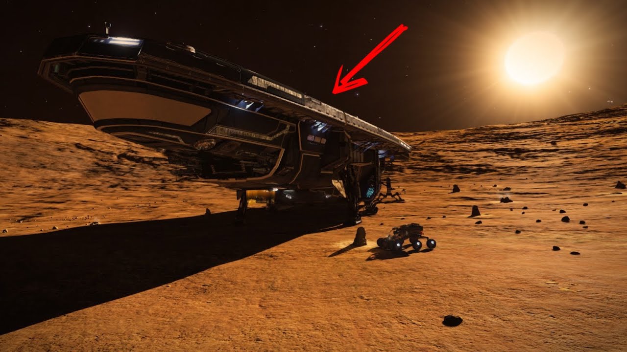 Mars perseverance rover capture A spaceship drops the new equipment ...