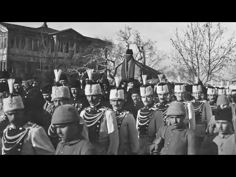 Sultan Mehmet Reşad'ın Cenaze Töreni'nin Video Görüntüleri. (Tamamı)