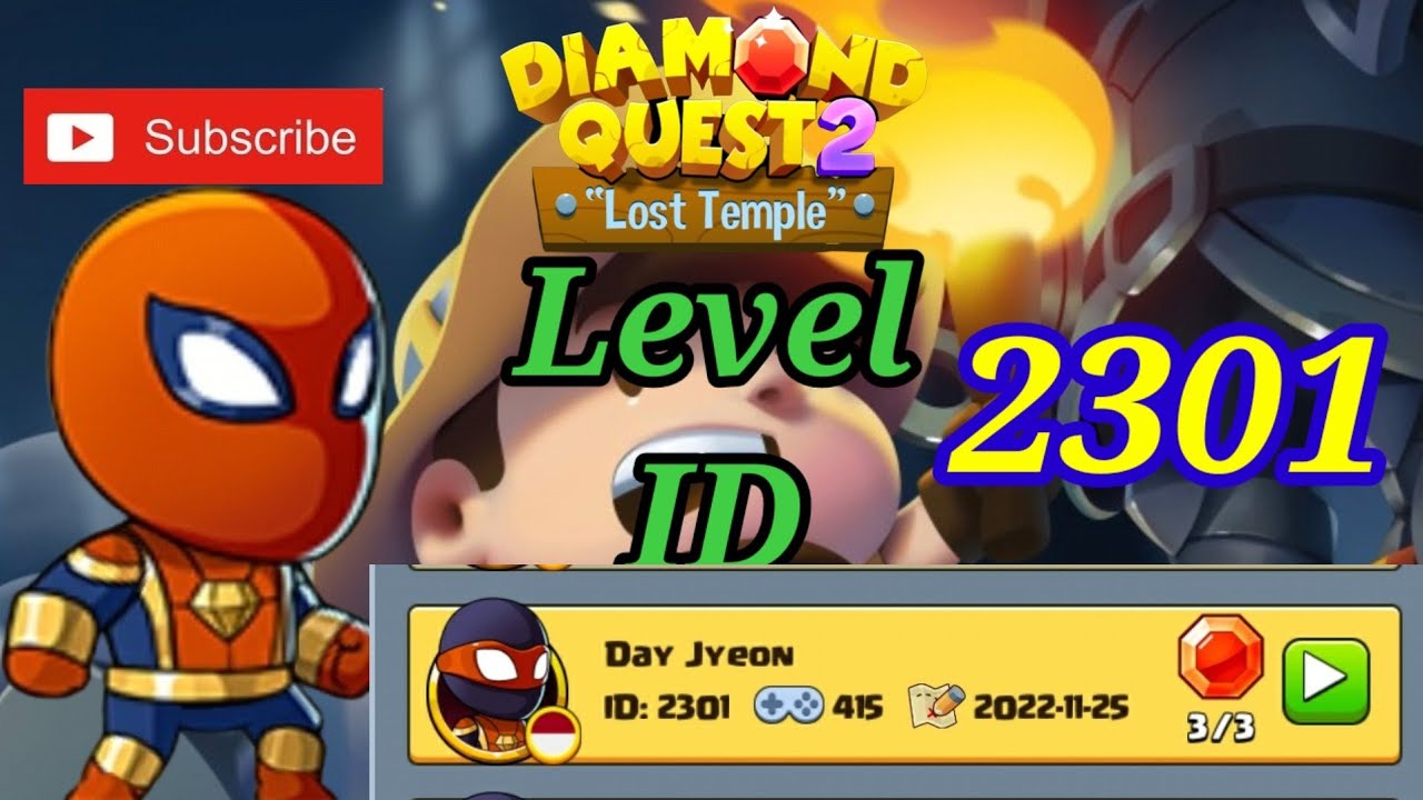 Diamond Quest 2 level ID 2301 - YouTube