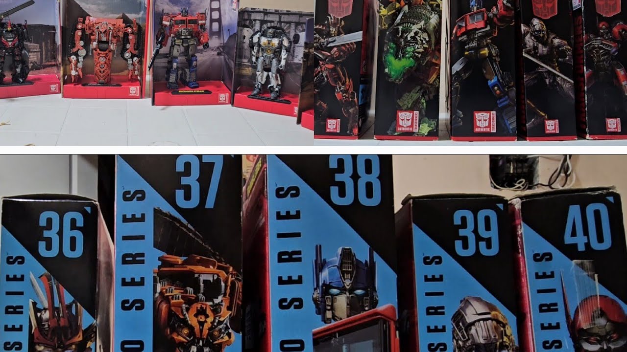 Transformers Studio Series Unboxing 36-40 Drift, Rampage, Optimus Prime ...
