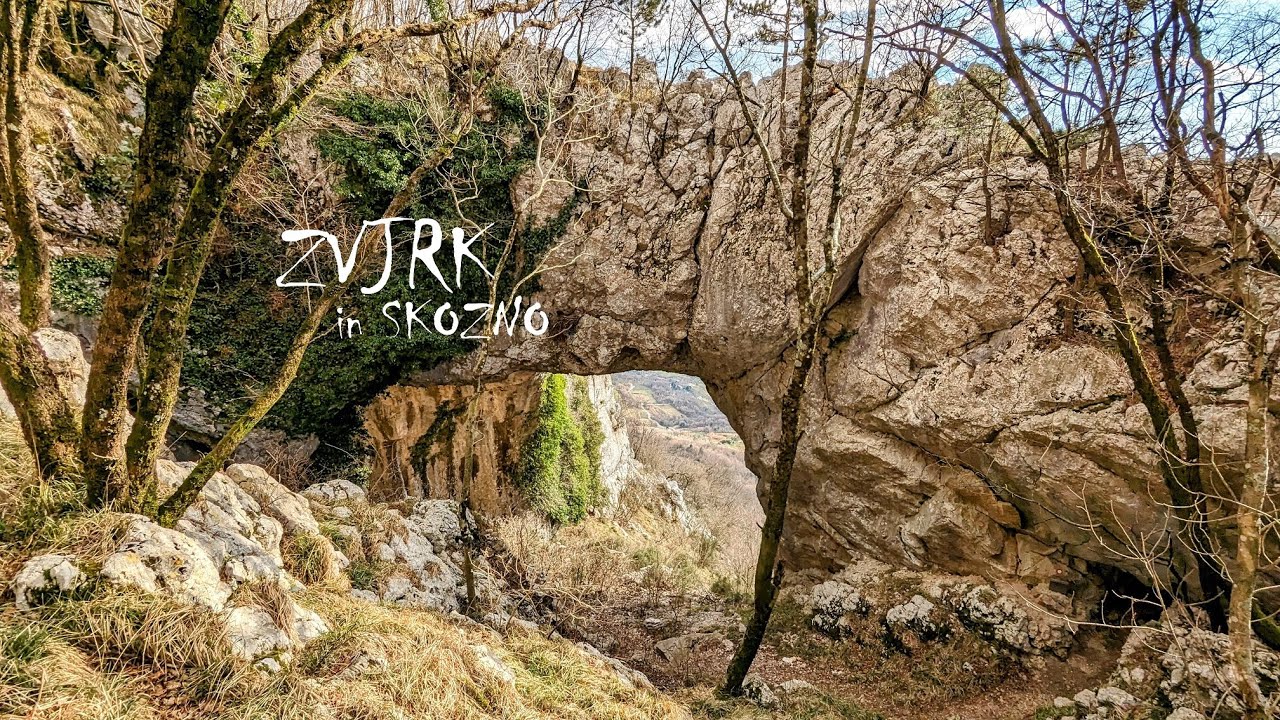 MTB ZVJRK - mimo naravnega okna Skozno - YouTube