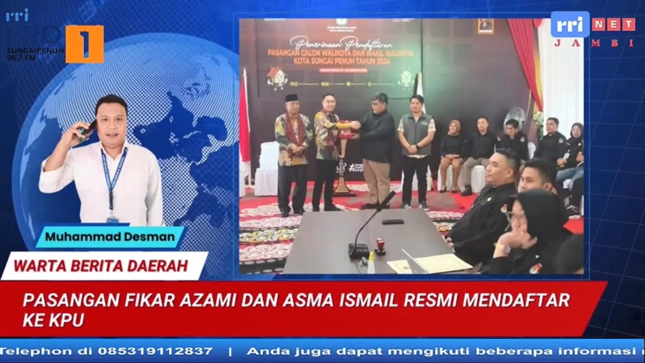 [BERITA] WBD – Pasangan Fikar Azami dan Asma Ismail Resmi Mendaftar ke ...