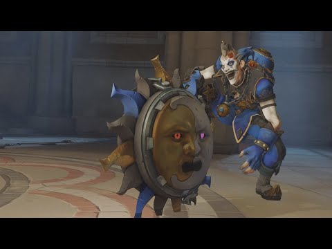 Fool Junkrat - Legendary Overwatch Skin (Emotes, Poses, & Intros) - YouTube