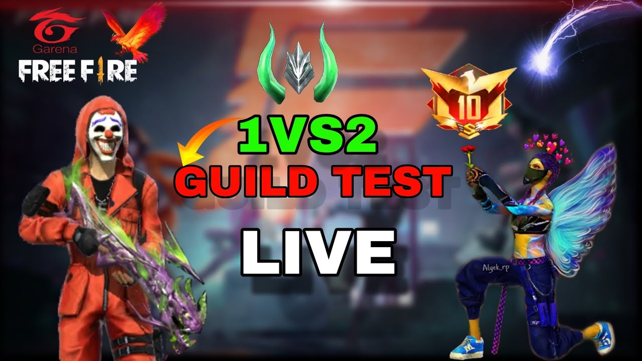 FREE FIRE LIVE GUILD TEST | FF LIVE REACTION | STAR GAMER OFICIAL# ...