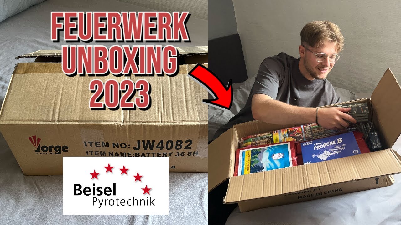 FEUERWERK UNBOXING VON BEISEL PYROTECHNIK 2023 /FEUERWERKSTRAUME - YouTube