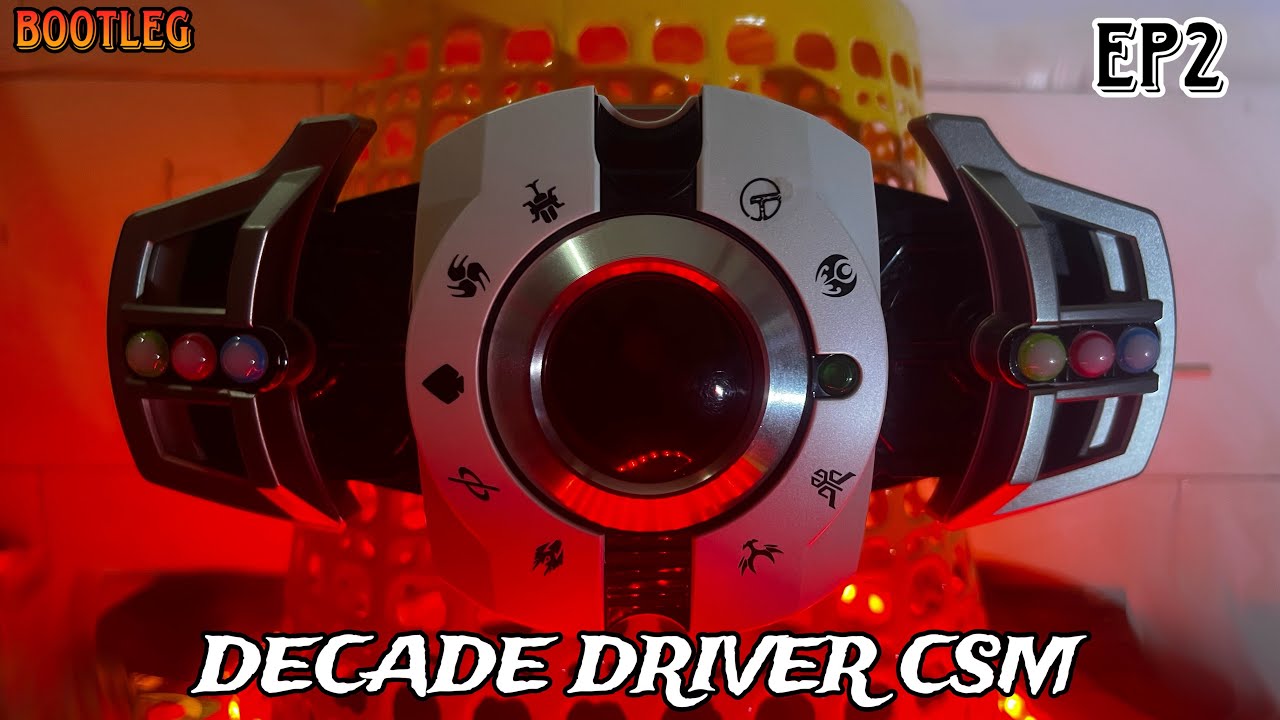 Review Decade DRIVER CSM BOOTLEG VERSION 2.0 [ep2] - YouTube