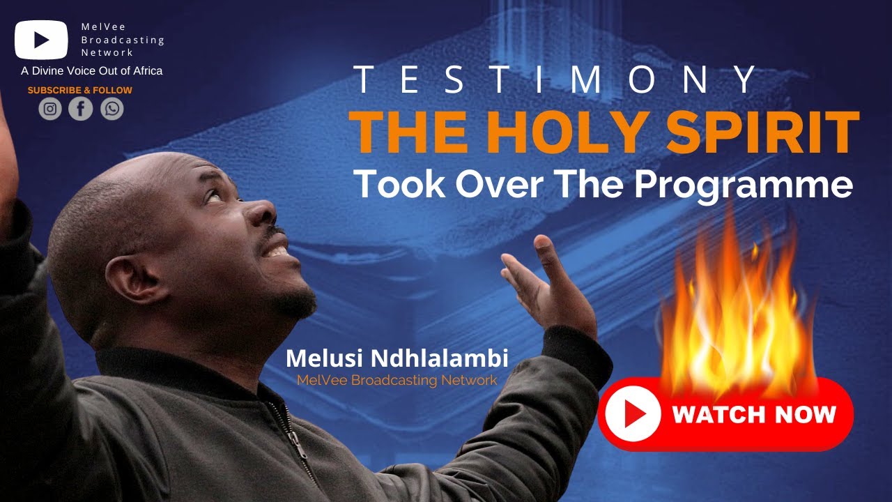 Testimony: The Holy Spirit Changed The Agenda - YouTube