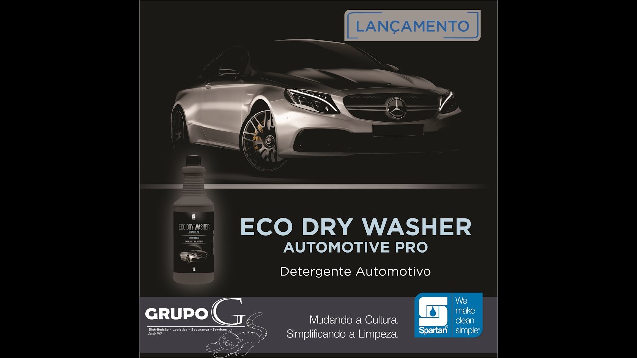 Lavagem a Seco Eco Dry Washer Spartan Grupo GS - YouTube