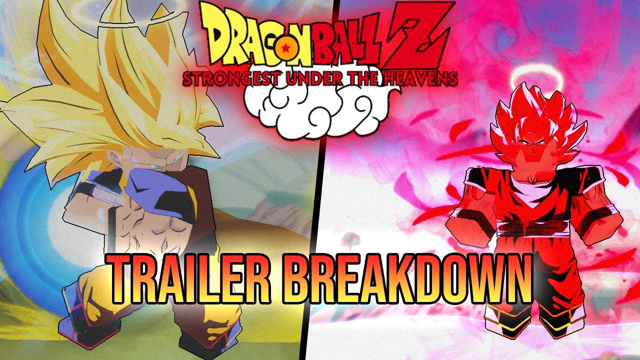 The New Best ROBLOX Dragon Ball Game.. | DBZ SUTH Trailer Breakdown ...