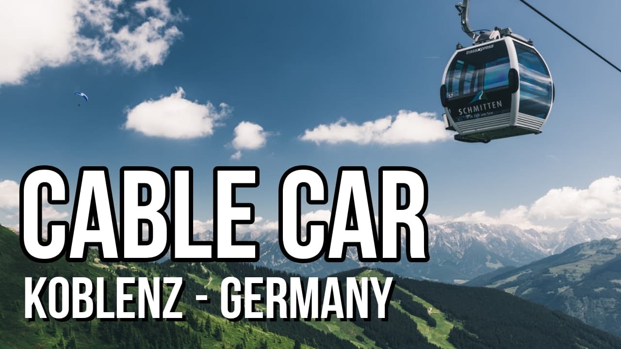 Cable Car in Koblenz Germany | Seilbahn | German corner |Deutsche Eck ...