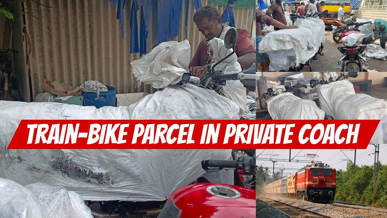 Bike parcel ചെയ്യേണ്ടത്എങ്ങനെ | How to parcel your bike on train in ...