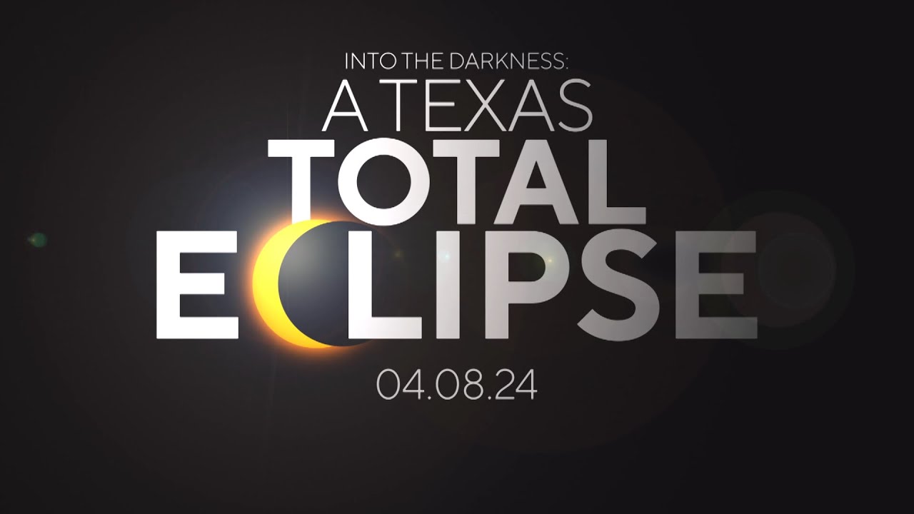 Into the darkness: A Texas total eclipse - YouTube