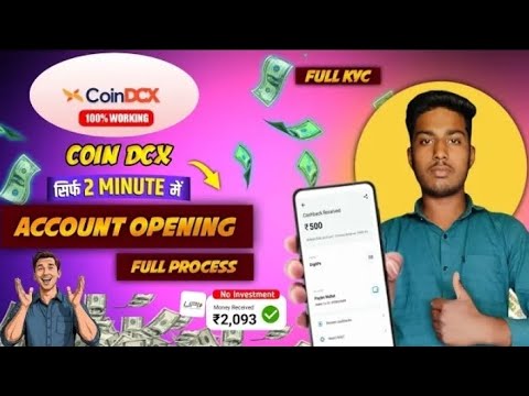 coin dcx account open kaise kare 2025 mai ||How to open coin dcx ...