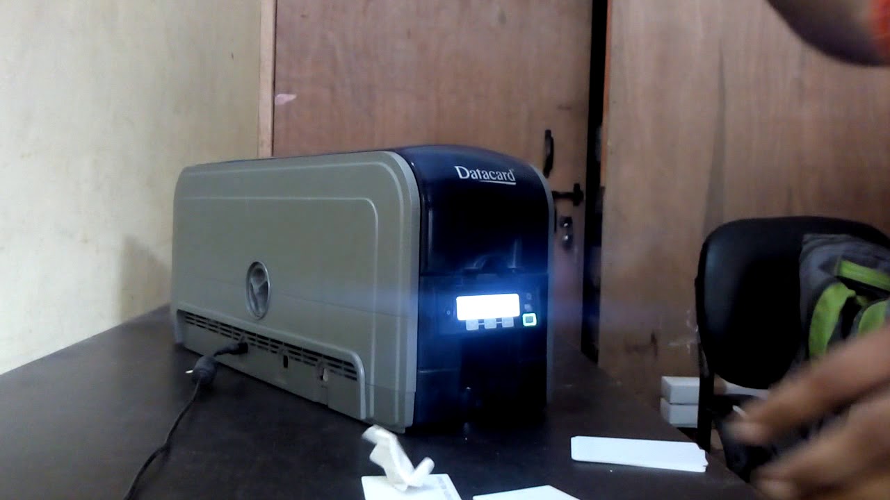 Datacard SD360 Card Printer Demo - YouTube