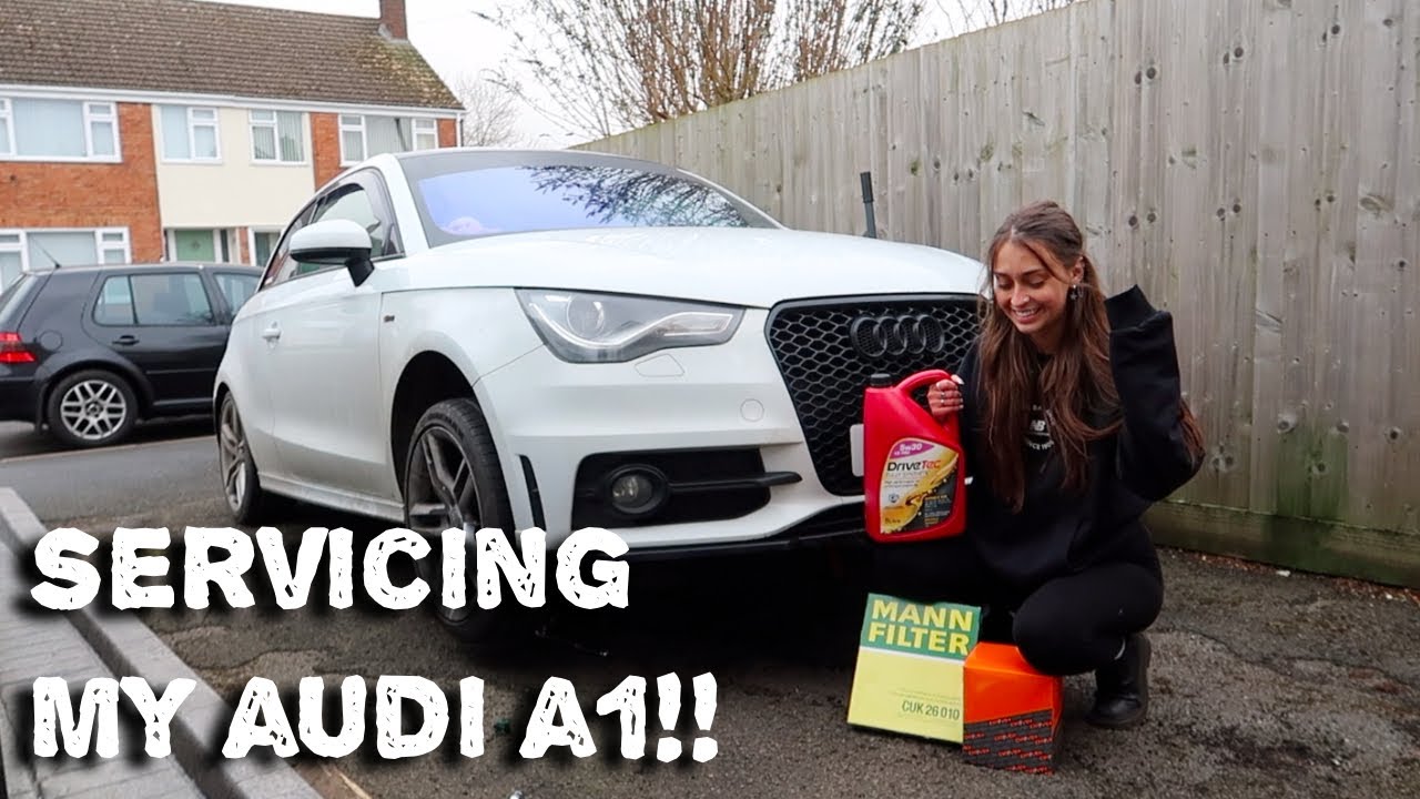 SERVICING MY AUDI A1 FOR THE FIRST TIME!! - YouTube