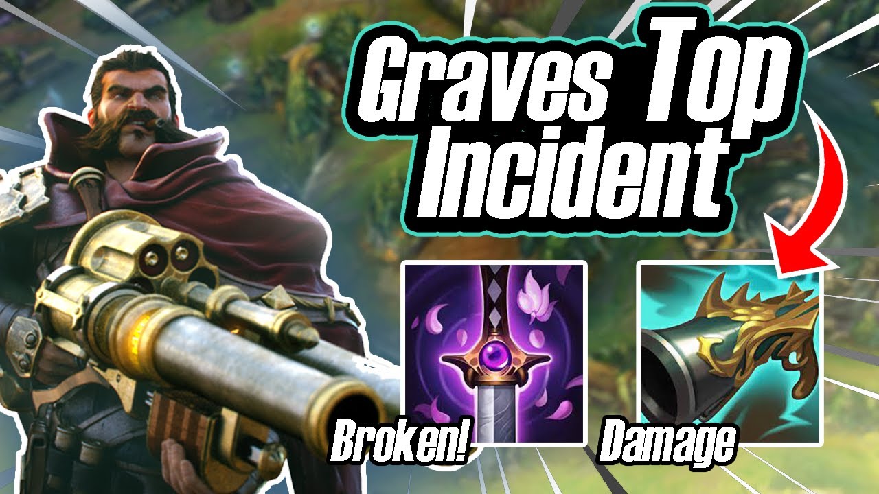 *WTF* Crit Graves top is so OP! league of legends! - YouTube